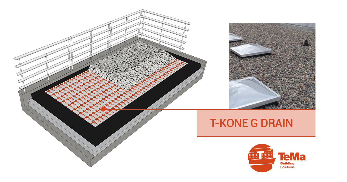 Products for Ballasted Flat Roofs | TeMa Building applications