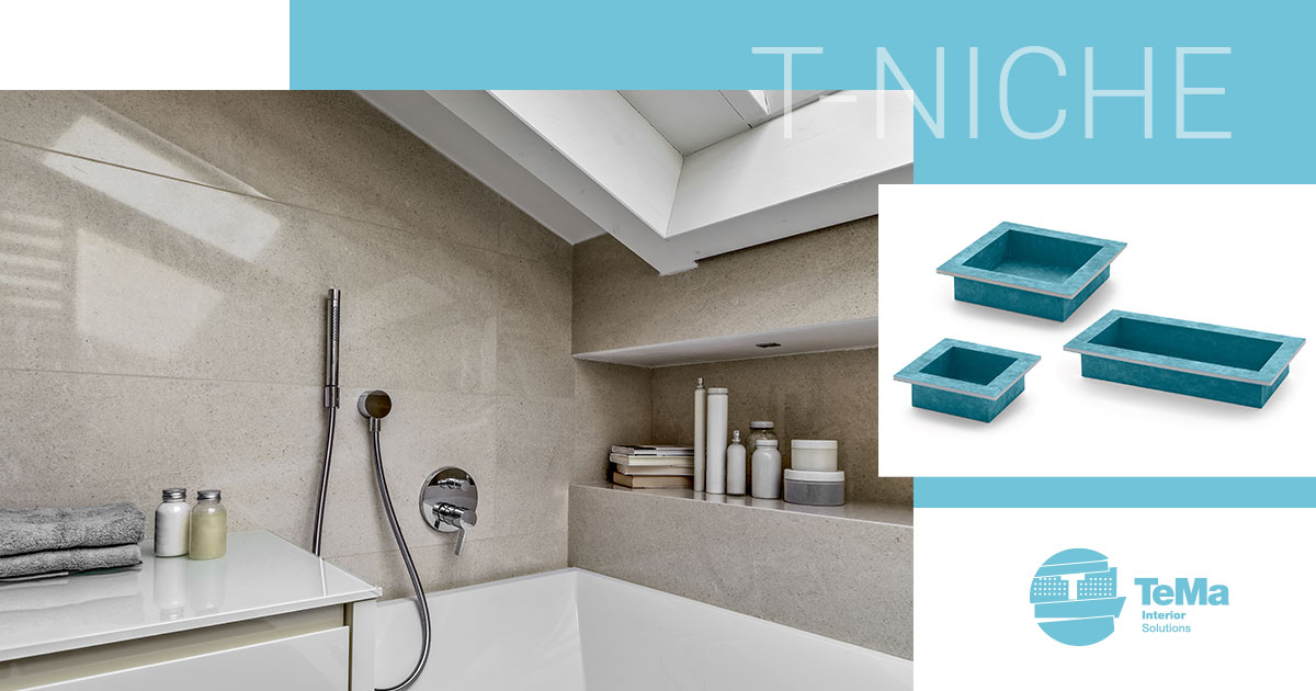 T-Niche - Elements for the construction of tileable waterproofed niches ...