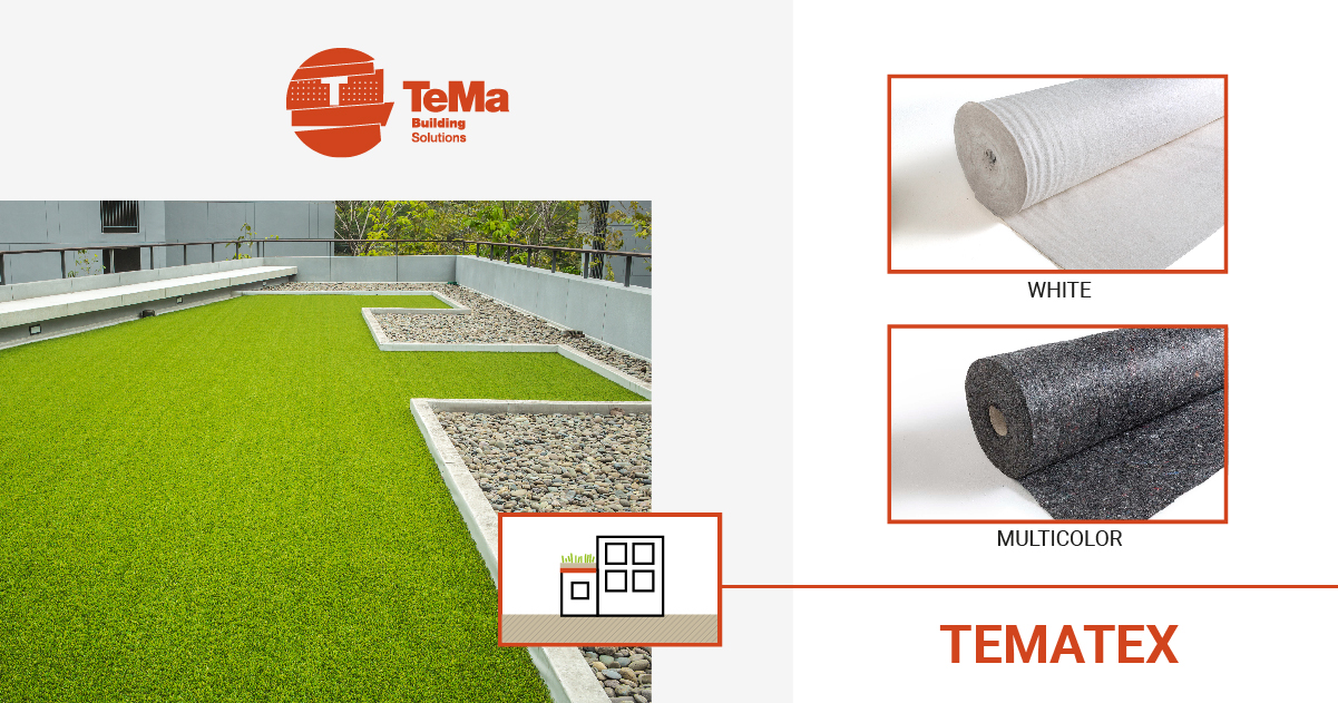 Products for Flat Green Roofs | TeMa Building applications